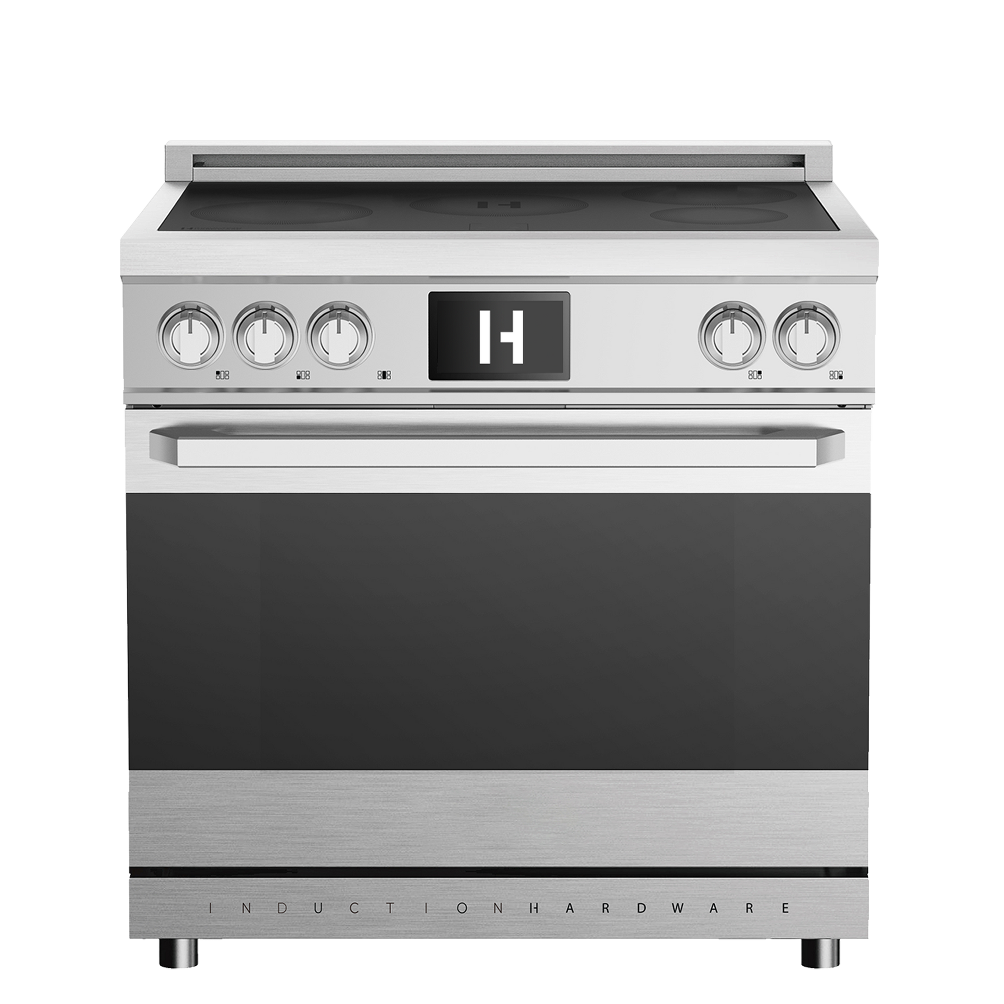 36″ Professional Induction Range – Stainless Steel