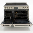48″ Professional Induction Range – Stainless Steel